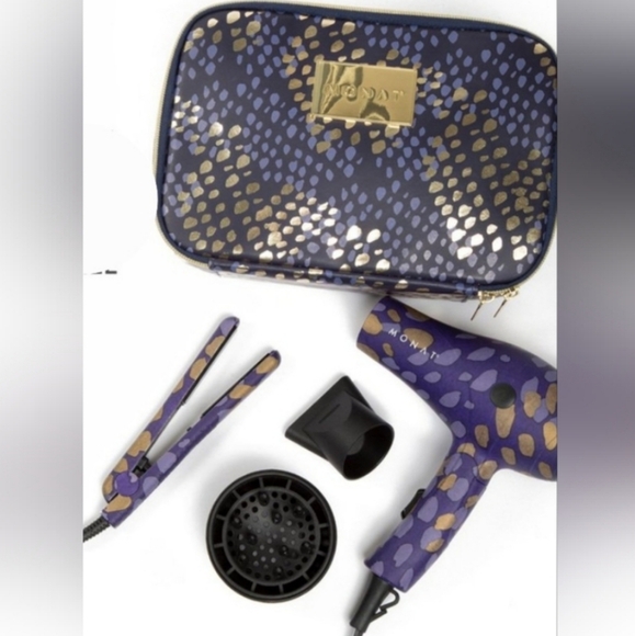 MONAT GLOBAL | Hair | New Monat Mini Hair Dryer Straightener Travel Set ...